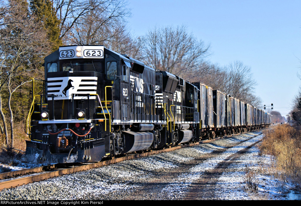 NS 623 (slug) NS 4666 GP59-ECO H76